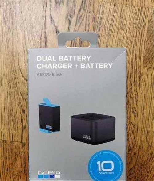 Gopro dual battery charger + battery (addbd-001) о