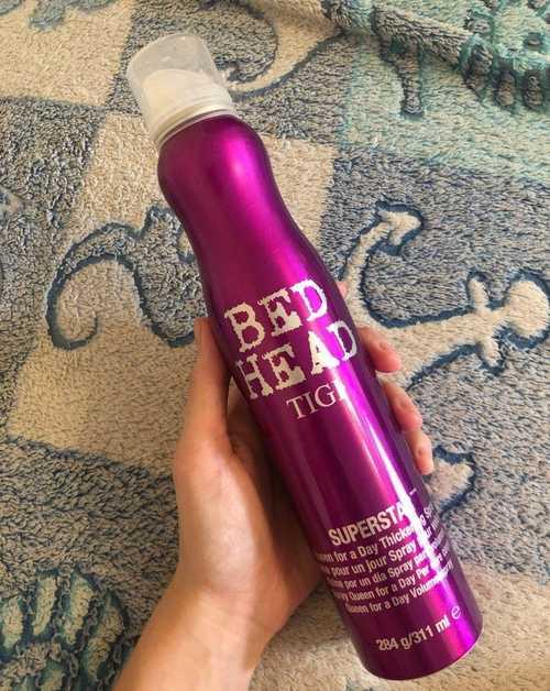 Спрей для придания объема волосам tigi BED head su