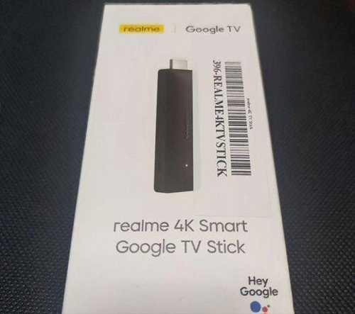 Тв приставка Realme 4k stick Google TV