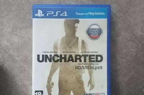 Uncharted натан дрейк коллекция ps4 сколько весит