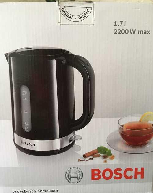 Новый электрочайник Bosch TWK7403