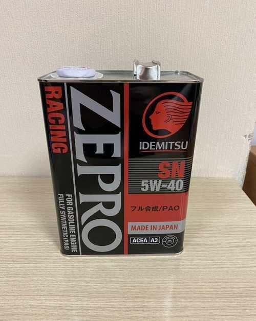 Idemitsu zepro 5w40. Idemitsu Zepro Racing. Idemitsu Racing 5w40. Масло идемитсу зепро 5w40. Масло Idemitsu Zepro Racing 5w40 синтетическое 4 л.