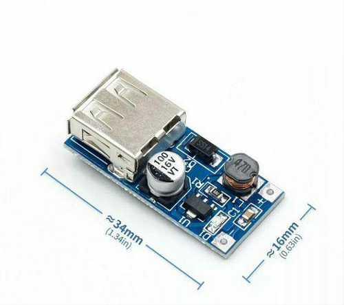 Повышающий преобразователь 5V