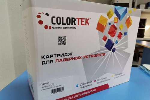 Картридж colortek Q6511X для HP