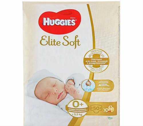 Подгузники huggies elite soft