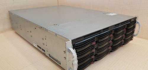 3U/E5-2609v2/X9DRD-A/16xHDD3.5"/SAS9201-16i/2x800W