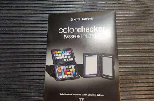 Цветовая мишень X-rite colorchecker (новая)