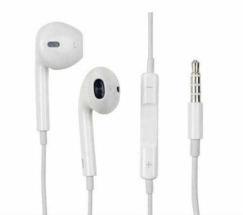 Проводная гарнитура Apple EarPods белые
