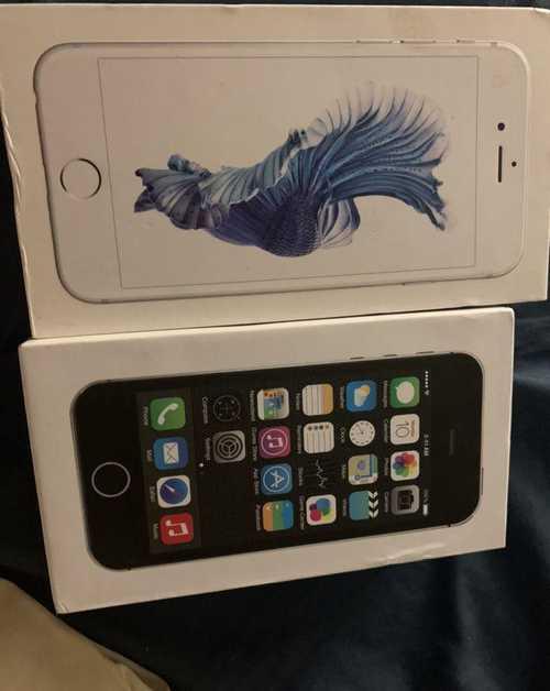 Коробка на iPhone 6s 16gb и iPhone5s 16gb