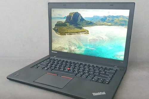 Lenovo ThinkPad T450 14"1600*900 i5.8гб.SSD256гб