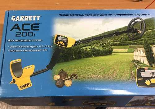 Металлоискатель Garrett Ace 200 бу