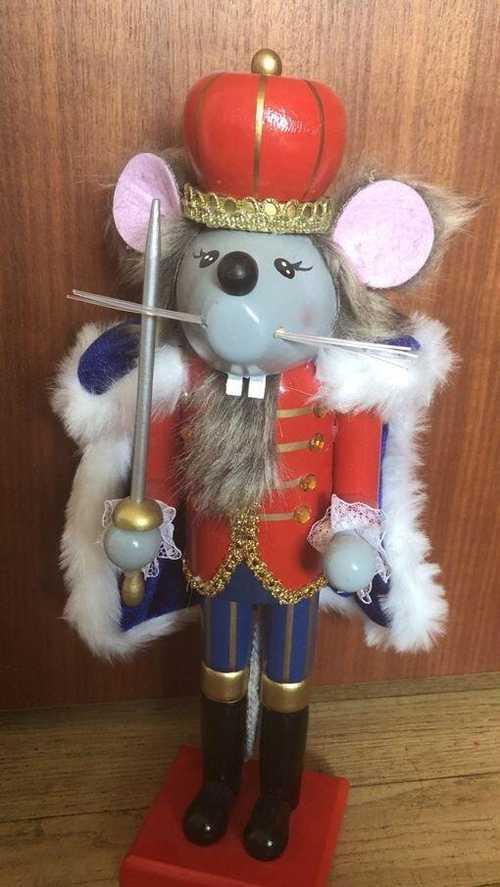 Щелкунчик - король мышей, деревянная фигурка, 35см