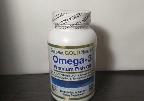 Омега 3 California Gold Nutrition