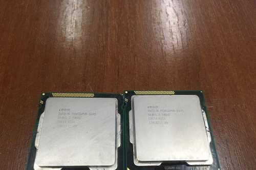 Процессор Intel Pentium G645 1155 сокет