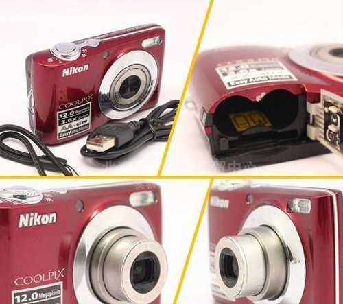 Цифровой фотоаппарат Nikon CoolPix L22, 16Mpx