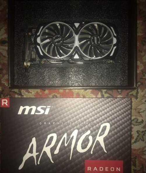Видеокарта rx580 8gb armor