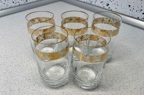 Набор стаканов 5шт (Чехословакия)