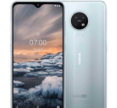 Nokia 7.2 64GB Ice (Серебристый) RU