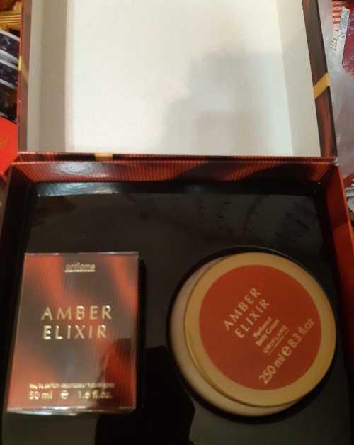 Подарочный набор amber elixir Орифлейм