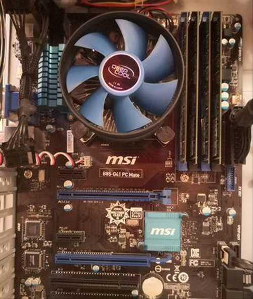 MSI B85-G41 pc mate +i5 4690k +32Gb