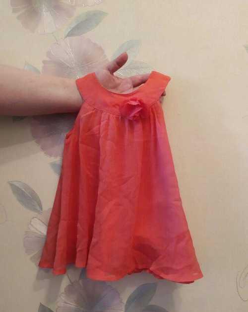 Платье Baby club, ветровка рост 80 и костюмчик