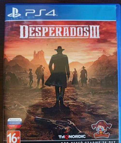 Игра для приставки desperados 3 PS4