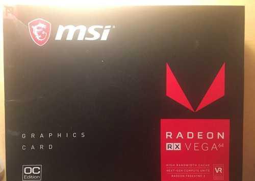MSI AMD Radeon RX Vega 64 8GB