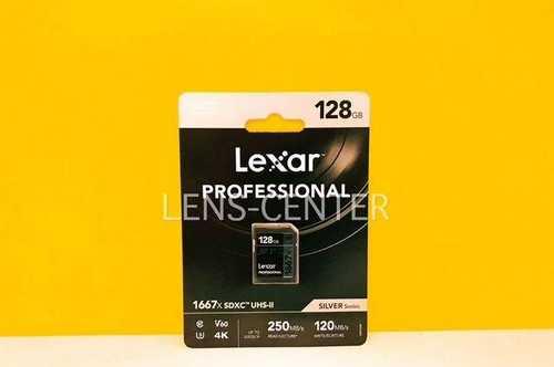Lexar Professionnal sdxc UHS-II 128gb 120/250mb/s
