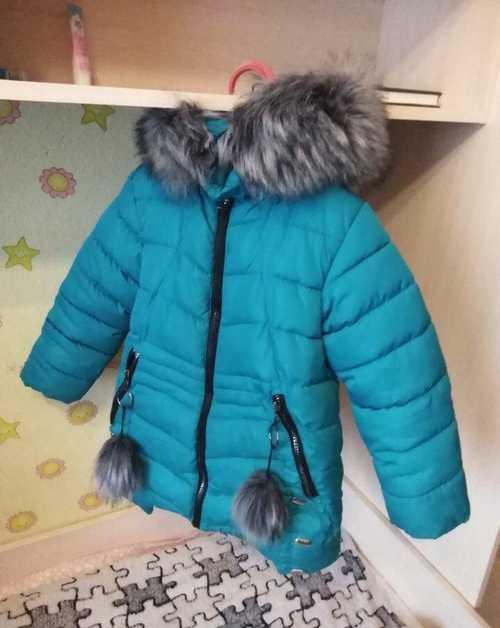 Куртка зимняя 116р