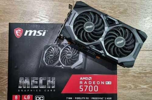 MSi Mech RX5700, 8Gb, гарантия 11 мес