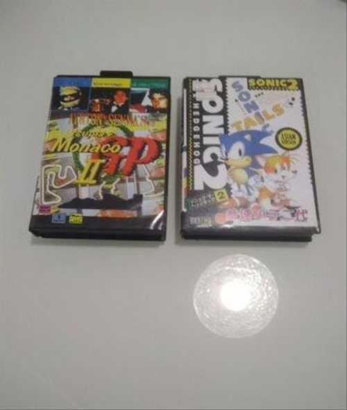 Картриджи для Sega Mega Drive 2