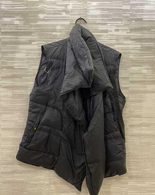 Тёплый безразмерный жилет Rick Owens