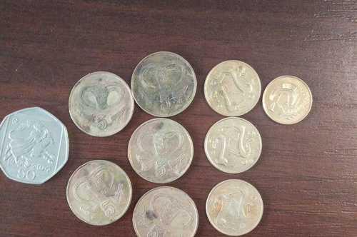 Продам монеты Кипра