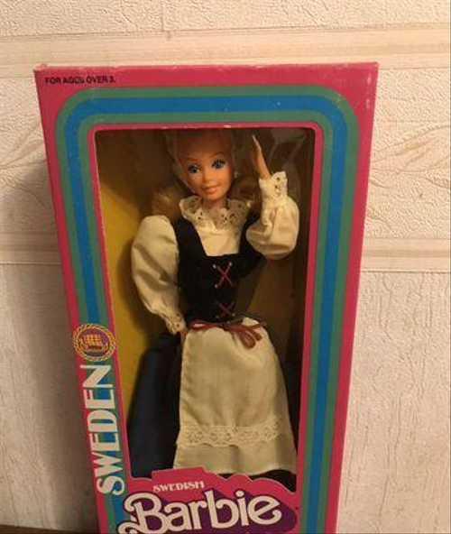 Барби Swedish barbie 1982