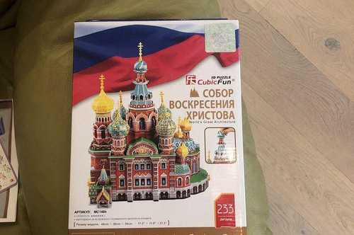 3д пазл Собор Воскресения Христова
