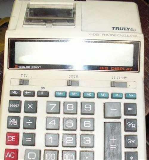 Калькулятор с принтером