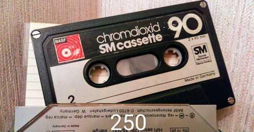 Аудио кассеты производства germany