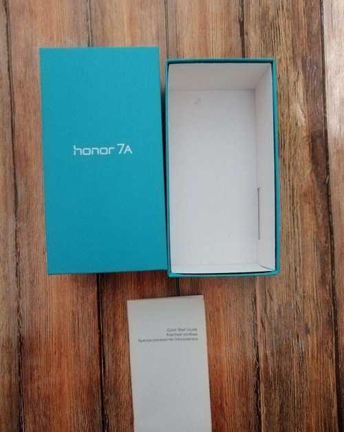 Коробка Honor 7A