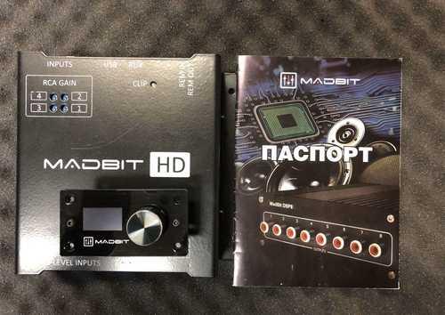 Настройка процессора madbit hd