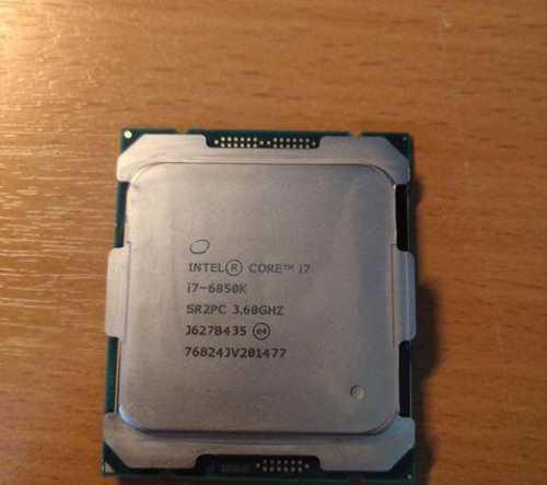 Процессор intel core i7 6850k