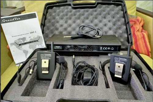 Радиосистема GrandVox UHF-2HS
