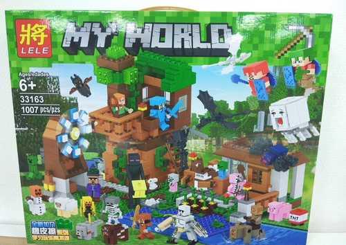 Конструктор lele MY world 33163,1007дет