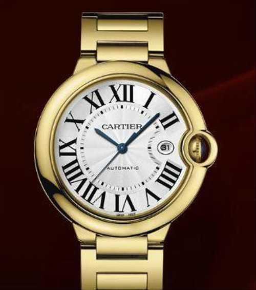 Часы Cartier Ballon yellow gold