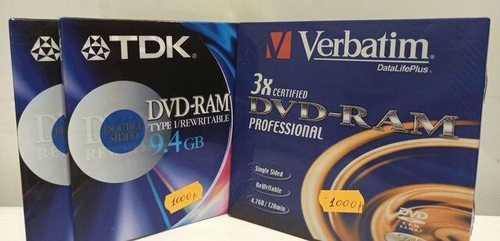 Диски TDK DVD-RAM 9,4 GB