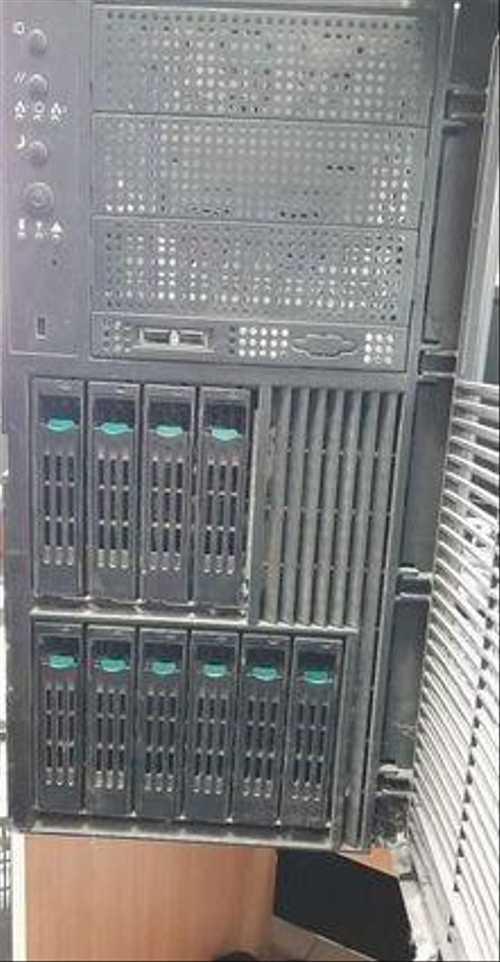 Сервер Tower с 2 процессорами Xeon E5649