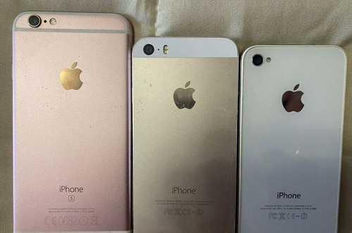 iPhone 4s, 5 и 6s
