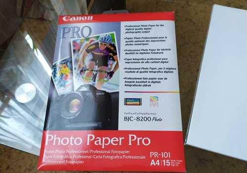 Фотобумага Canon Pro PR-101 A4 15 листов