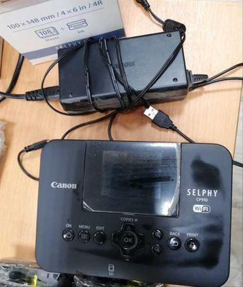 Сублимационный принтер canon Selphy CP910