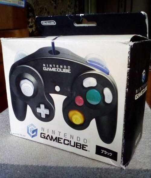 Оригинальный геймпад GameCube в упаковке