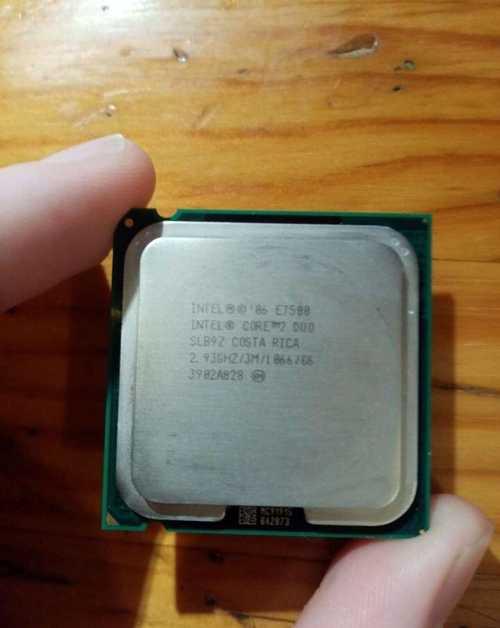 Процессор Intel cor 2 duo
